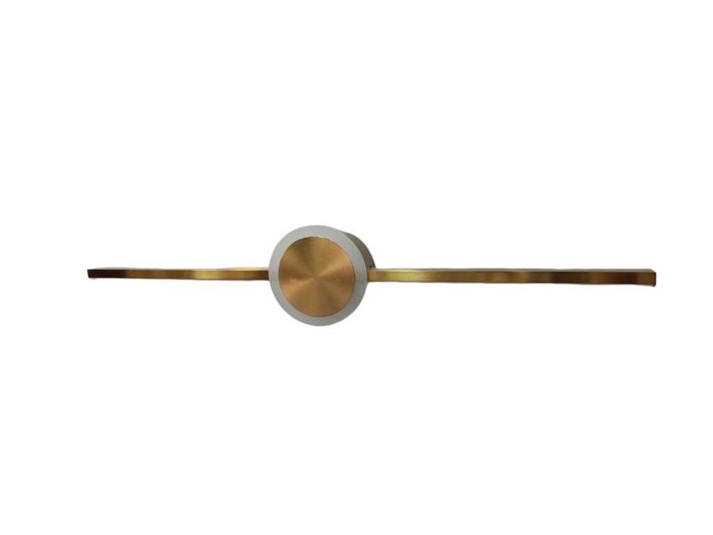 FILLISKA® 18 Watt Modern Gold Finish LED Picture/Dressing/Vanity ...